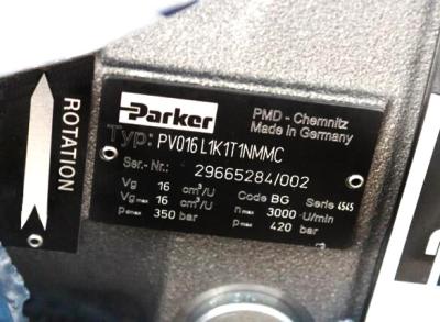 China Parker Axial Piston Pump PV016L1K1T1NMMC for sale