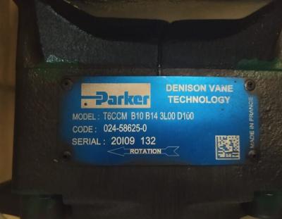 China Parker Denison 024-58625-0 T6CCM-B10-B14-3L00-D100 Double Hydraulic Vane Pump for sale