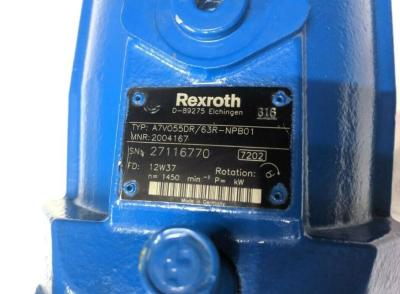 중국 R902004167 A7VO55DR/63R-NPB01 렉스로스 축 방향 피스톤 변량펌프 A7VO55DR 타입 판매용