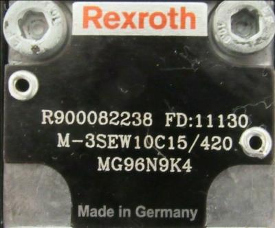 中国 R900082238 M-3SEW10C1X/420MG96N9K4 M-3SEW10C15/420MG96N9K4のソレノイドの作動を用いる方向座席弁 販売のため