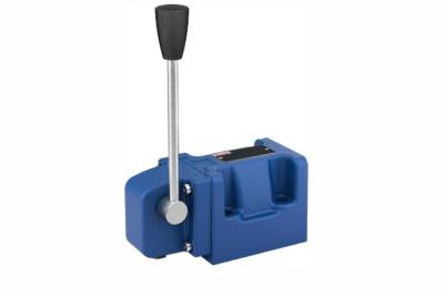 China Válvula direccional de R901401280 4WMM10D5X//V con la impulsión de la palanca de la mano en venta