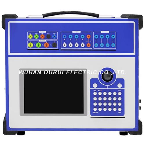 Quality OR3F Small Relay Protection Tester 4 Phase Voltage 3 Phase Current for sale