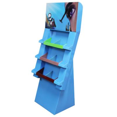China Store Cardboard Display unit for Mascara stand for sale