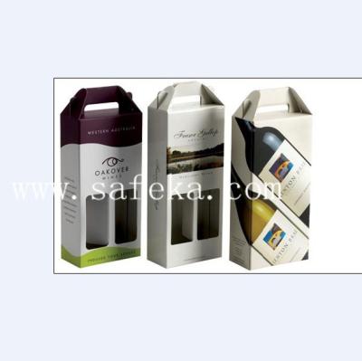 China Cardboard Table Top Packaging for Wines Display Showcase for sale