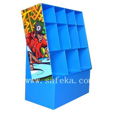 China Standard New Design Cardboard Display Racks for DVDs for sale
