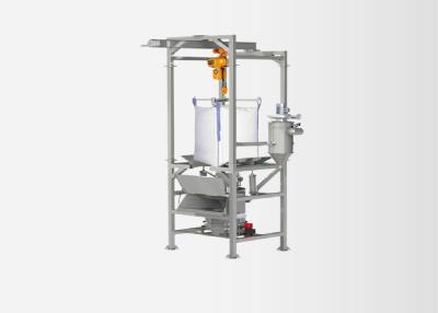 China 500-2000kg Jumbo Bag Unpacking Station Plastics Industry Unpacking And Loading Equipment for sale