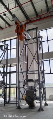 China Space Saving Raw Materials Unloading System Bulk Materials Big Bag Unloading Station for sale