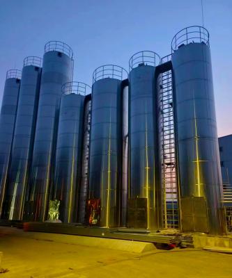China High Capacity Industrial Raw Materials Storage System Silos Solutions For Bulk Materials for sale