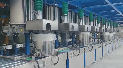 China Industrial Modified Plastics Pneumatic Conveying System With Auto Batching And Weighing for sale