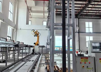 China 6 Axis Robotic Arm Bag Unloading System PLC Control For PVC Industry for sale