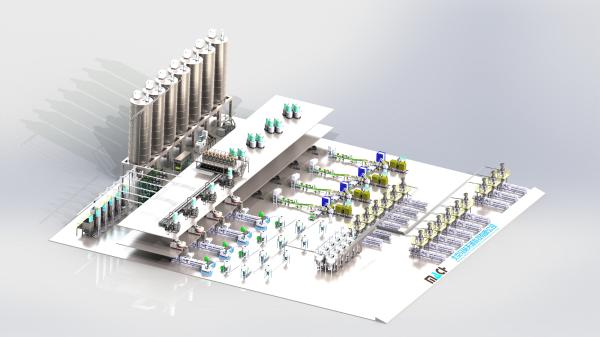 Quality Plastic Processing: Bulk Material Handling, Pneumatic Conveying, Automated for sale