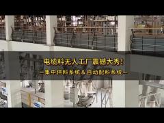 Halogen-Free & Low-Smoke Material Manufacturing – Automated Central Feeding System