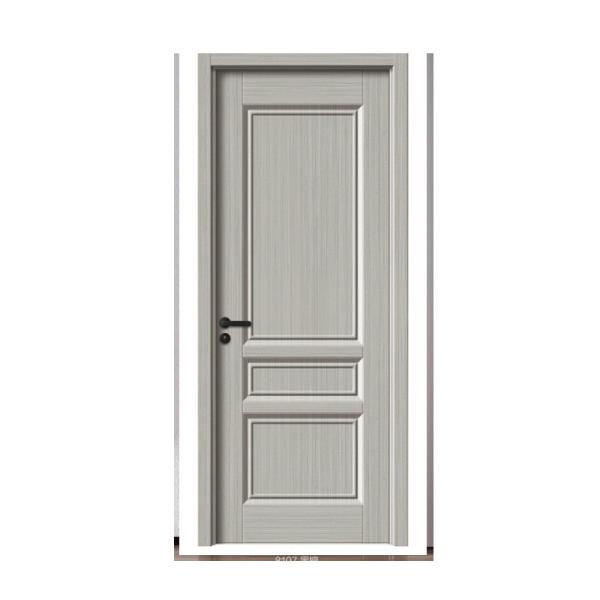 Quality Factory Price Other 3 Panels Solid Door Core Primer Molded Room Carving Interior Wooden Doors for Apartment for sale