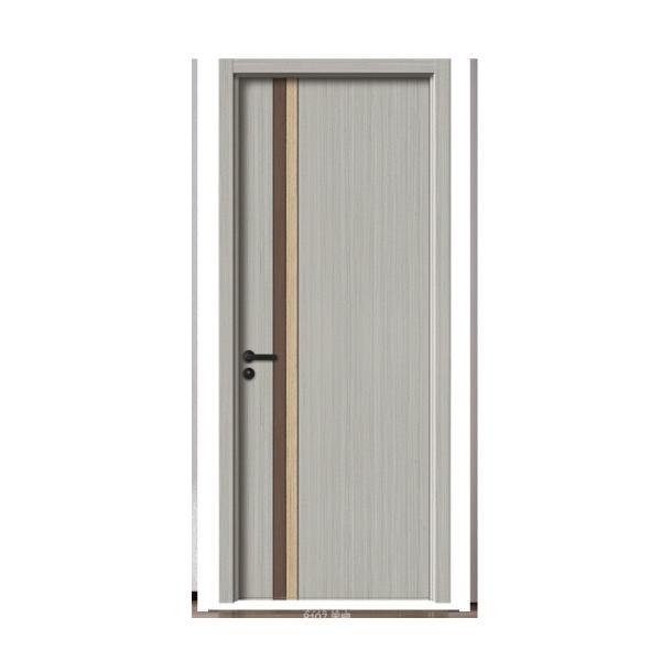 Quality Luxury Design Wooden Main Gate Double Door Design Wooden Door with Automatic Door Operators Handle and Smart Locks for sale