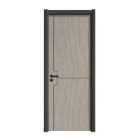 Quality Hollow Board Wpc Door Composite Internal Room Wood Interior Doors Manufacturer for sale