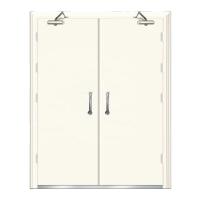 Quality China China Fire Door Frameless Power Coating One Set Fire Rated Metal Door 36 for sale