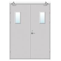 Quality Modern Single Steel Security Entry Doors Fire Proof Rated Exit Door UL 90mins for sale