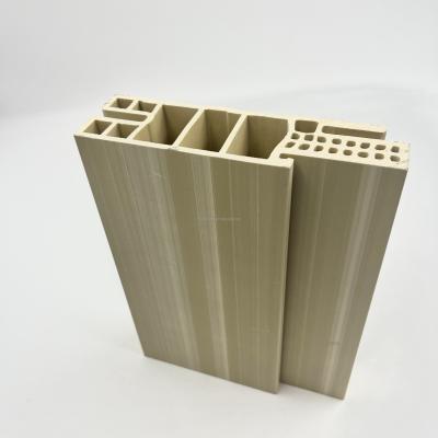 China Factory Supply WPC Waterproof Modern Interior PVC Bedroom Doors Panel Sample Jamb Frame for Houses Project With Smart Lock for sale