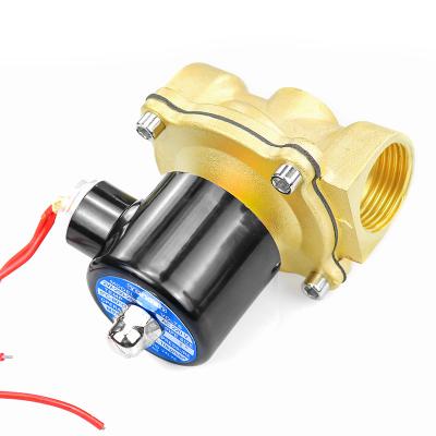 Cina Modi ad alta pressione chiusi della valvola di regolazione del solenoide dell'acqua dell'olio AC220V DC12V 24V 2 in vendita
