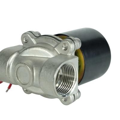 Cina Acciaio inossidabile della valvola di regolazione del solenoide di DC12V DC24V AC220V per acqua in vendita