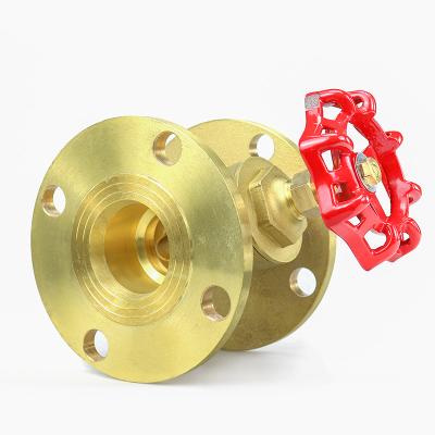 Cina Industrial Brass Rising Stem Globe Valve DN50 PN16 Normal Temperature in vendita