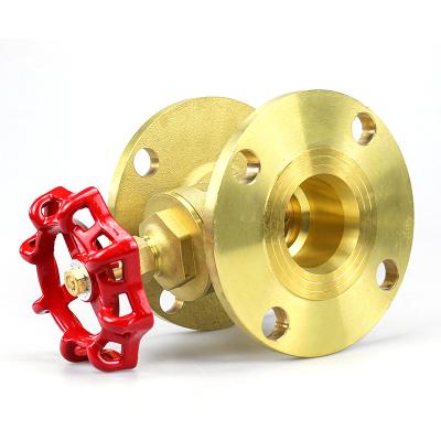 Cina Industrial Brass Rising Stem Globe Valve DN50 PN16 Normal Temperature in vendita