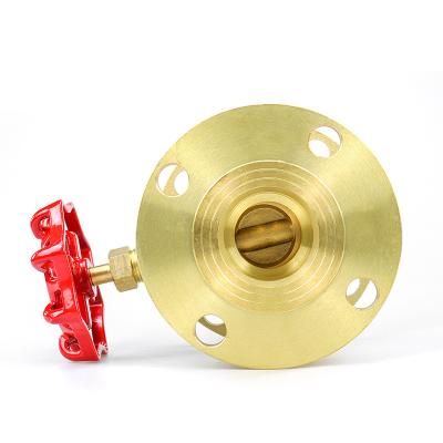 Cina Industrial Brass Rising Stem Globe Valve DN50 PN16 Normal Temperature in vendita