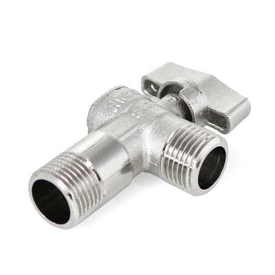 Cina 2 Way Angle Valve UK Type 90 Degree Brass Ball Valve in vendita