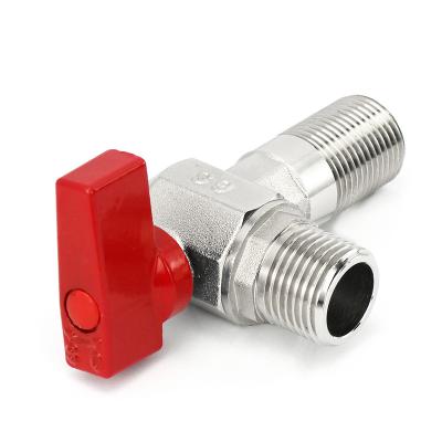 China Durable Brass 2 Way Angle Valve  1/4