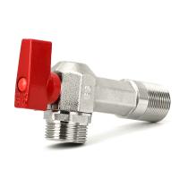 China Brass Forged 2 Way Angle Valve NPT BSP Thread 1/4-4 Inch 1.0-1.6Mpa for sale
