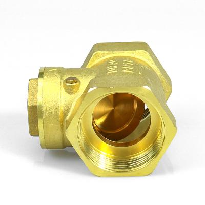 中国 DN32 DN15の金属のコネクターの黄銅の横の非帰りの振動逆止弁 販売のため