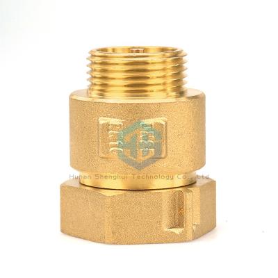 Cina Copper Spring Vertical Front  Check Valve For Water Meter in vendita