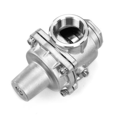 Cina Valvola 1.0Mpa - valvole di scarico di acciaio inossidabile 1.6Mpa RoHS del rilascio di pressione di acqua del campione libero in vendita