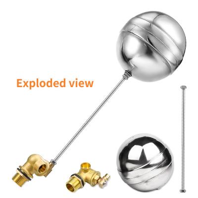 Cina Valvola a galleggiante regolabile standard dell'acqua, valvola a sfera di galleggiamento di acciaio inossidabile in vendita