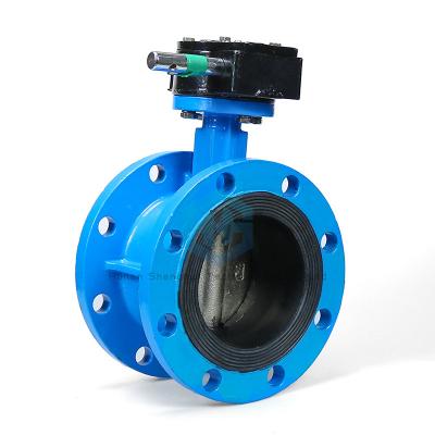 Cina Collegamento duttile motorizzato elettrico della flangia della valvola a farfalla del ferro della valvola del ODM PN16 in vendita
