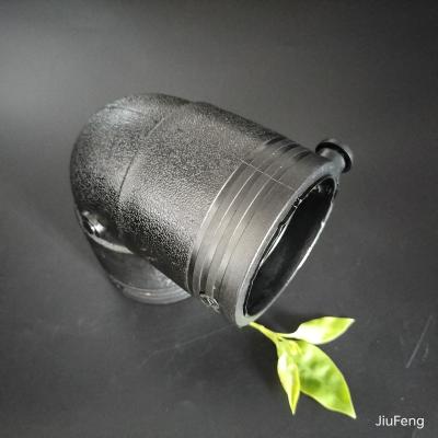 Cina Montaggi all'ingrosso Electrofusion dell'HDPE del polietilene dei montaggi del PE un gomito da 90 gradi con resistente alla corrosione in vendita