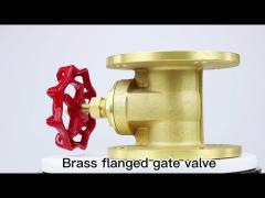 Industrial Brass Rising Stem Globe Valve DN50 PN16 Normal Temperature