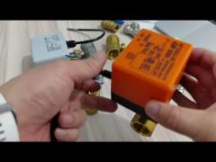 Normally Closed 2 way electric Motorized Ball Valve dn50 pn16 220V 3 Wires