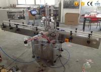 China Round Bottle Sticker Labeling Machine , Automatic Bottle Labeler With Date Printer for sale