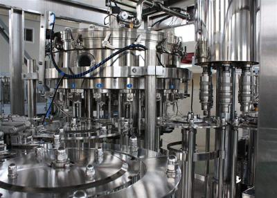 Soda Can Carbonated Drink Filling Machine High Precision Valve 30000BPH Capacity