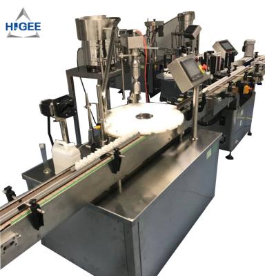 Chine 380v 50hz 3 poids automatique du volume 450kg de bouteille de la machine de remplissage de bouteilles de phase 20ml à vendre