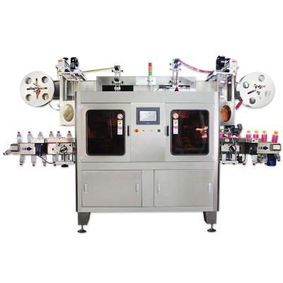 China Automatic water bottles shrink sleeve labeling machine with steam shrink tunnel and steam generator for sale