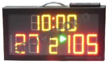 China Portable electronic led scoreboard dispay for sale