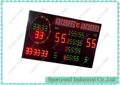 China Gymnasium Electronic Basketball Scoreboards,Team Name,Scores Display for sale
