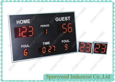 China University Electronic LED Basketball Scoreboard And Shot Clock Timer for sale