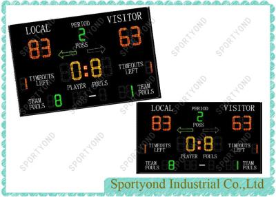 China Stadium Electronics Digital Basketball Scoreboard And Gymnasium Score display boards for sale
