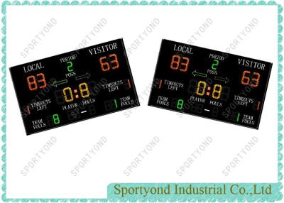 China Electronic digital basketball scoreboard with LED wireless score boards for sale
