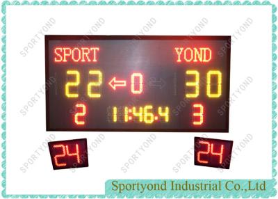 China Wireless basketball electronic scoreboard & shot clock for basket score timer for sale