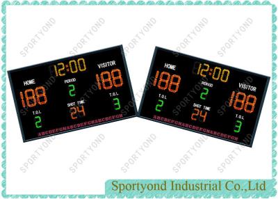 China LED digital electronic score board for basketball scoring cards display for sale
