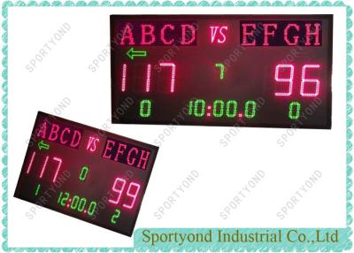 China Sport Wireless Electronic Basketball Scoreboard Indoor Outdoor for sale
